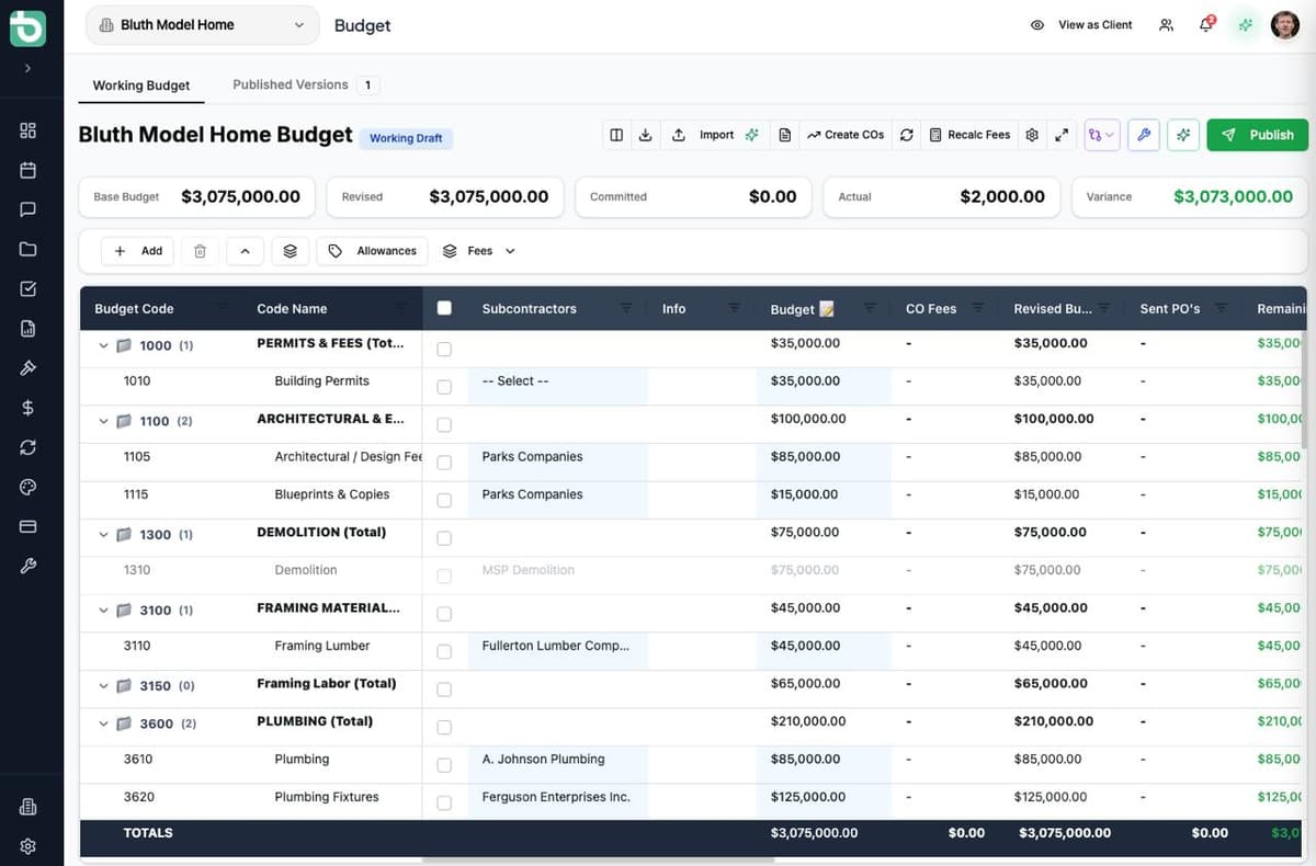 BuildTools — AI-first construction management software for custom home ...